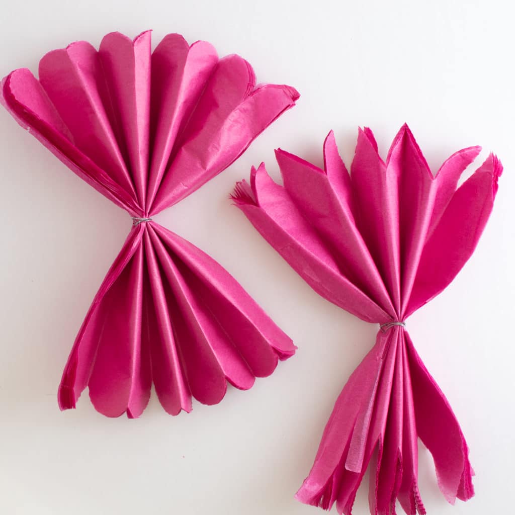 How To Make Tissue Paper Pom Poms 3 Different Ways