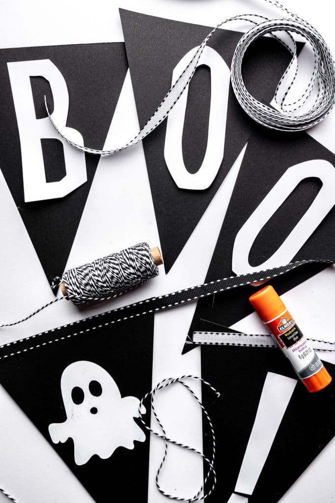Easy Printable Halloween Bunting - Free SVG Files With Easy Download