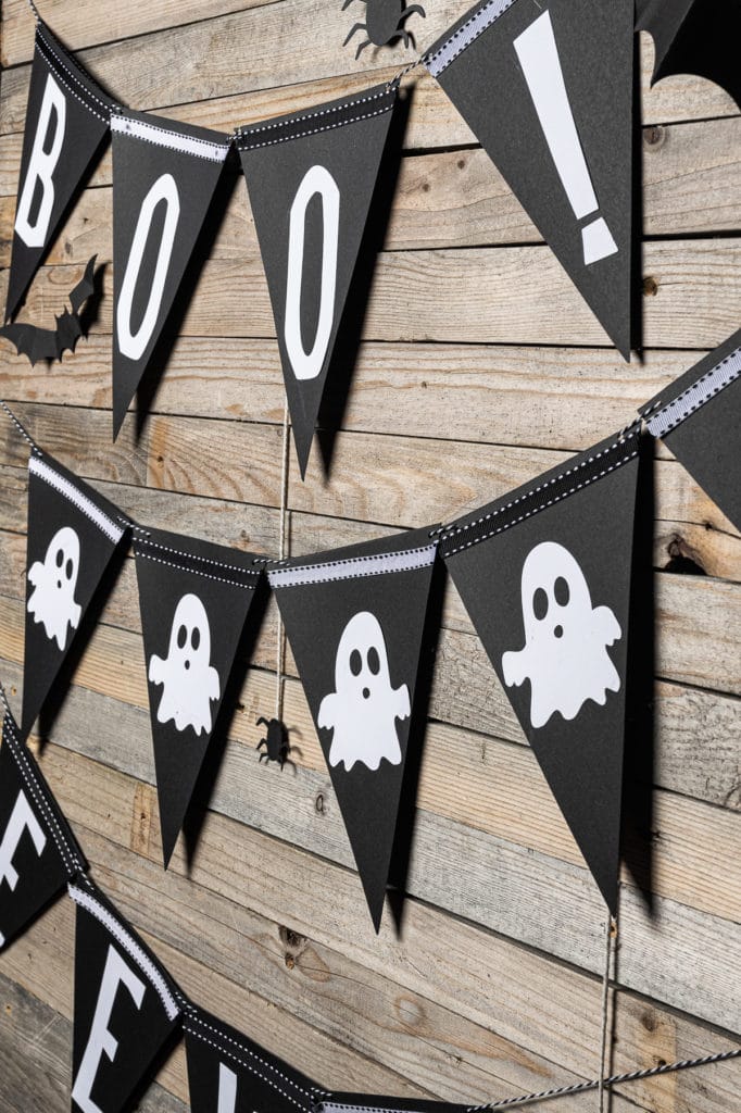 Easy Printable Halloween Bunting - Free SVG Files With Easy Download