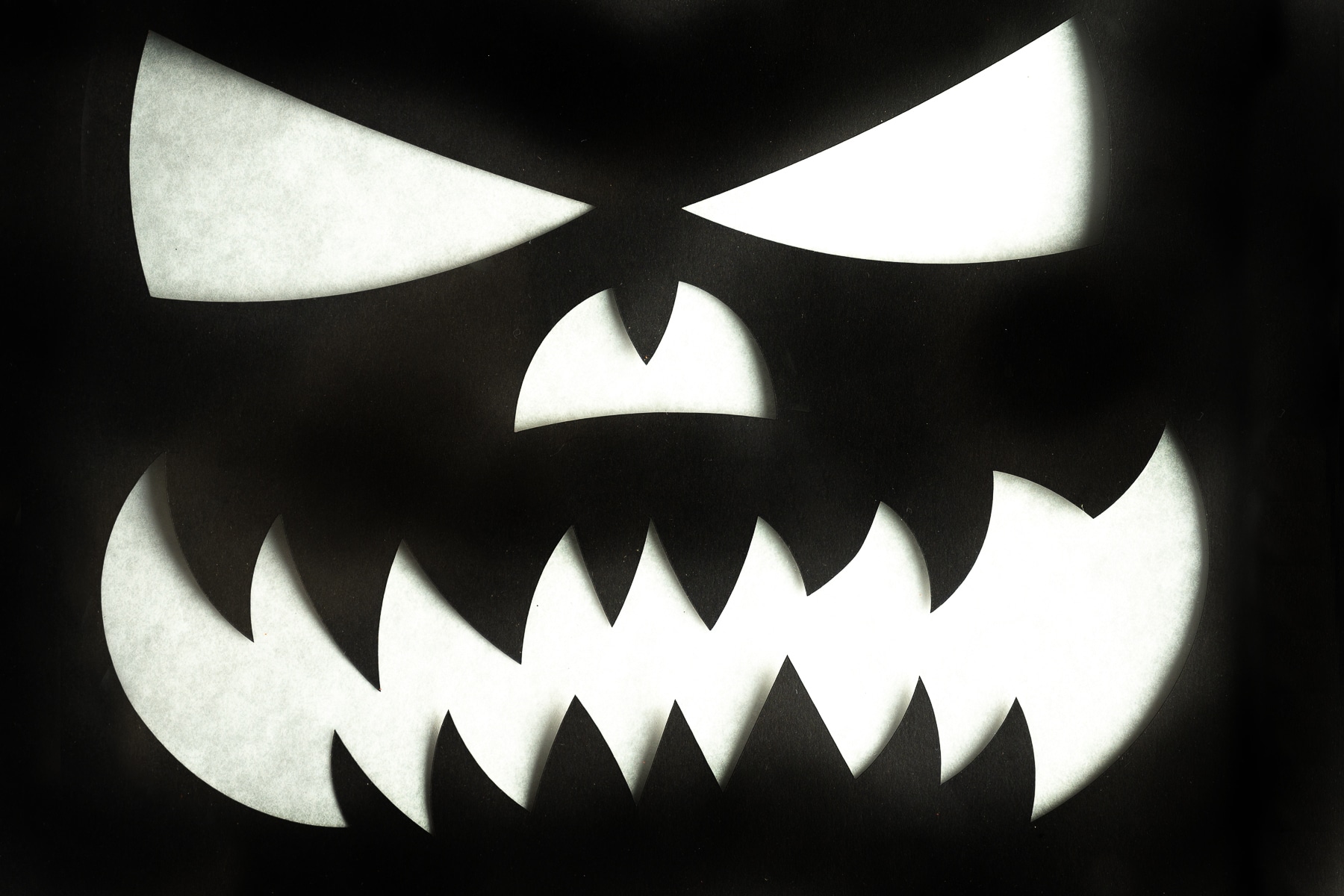 Eerie Glowing Halloween Shadow Boxes - Free SVG File Download