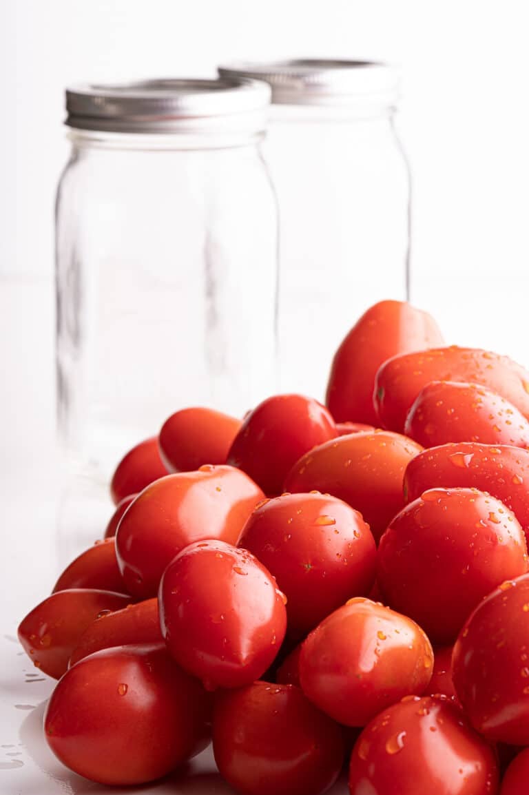 Canning Tomatoes Whole - The Quick and Easy Cold Pack Method