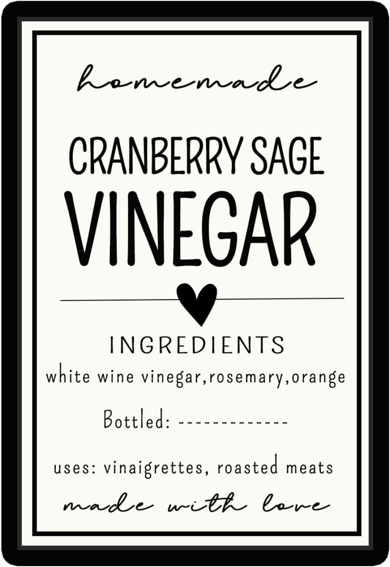Herb-Infused Vinegars – The Perfect DIY Gift for Food Lovers